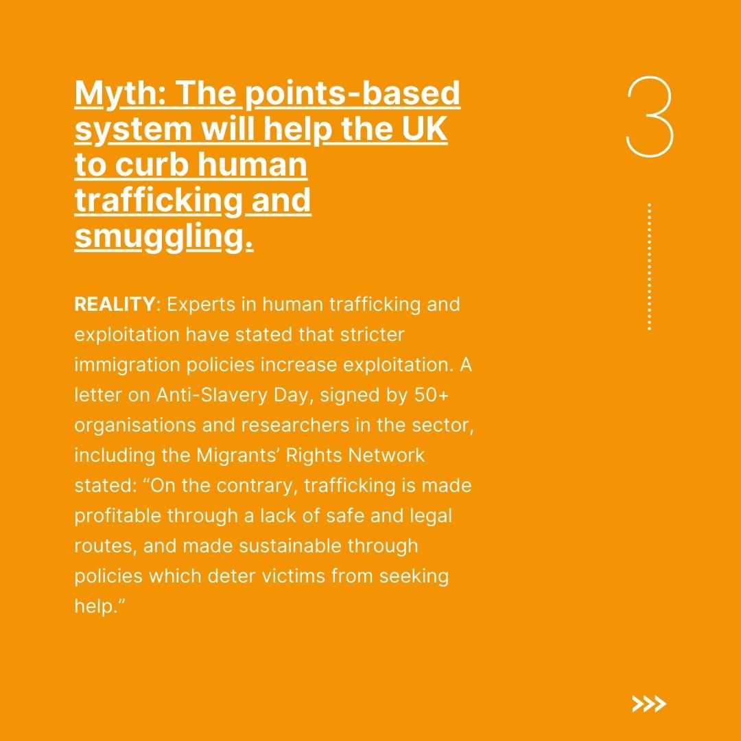 The New Points-Based Immigration System - Migrants' Rights Network